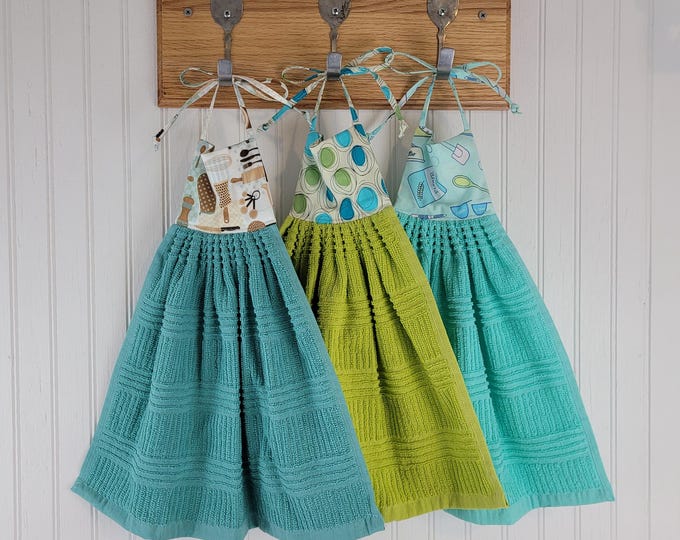 Kitchen Hanging Towel Kitchen Towel Hanging Towel With Ties Kitchen ...