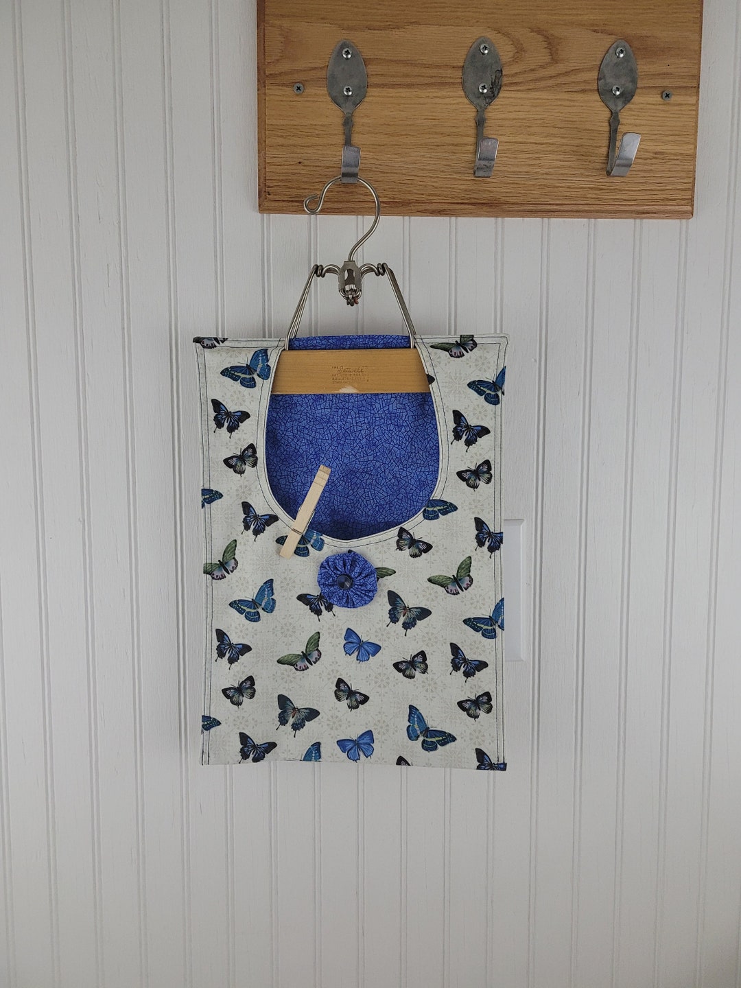 Clothes Pin Bag Peg Bag Cotton Clothes Pin Bag - Etsy