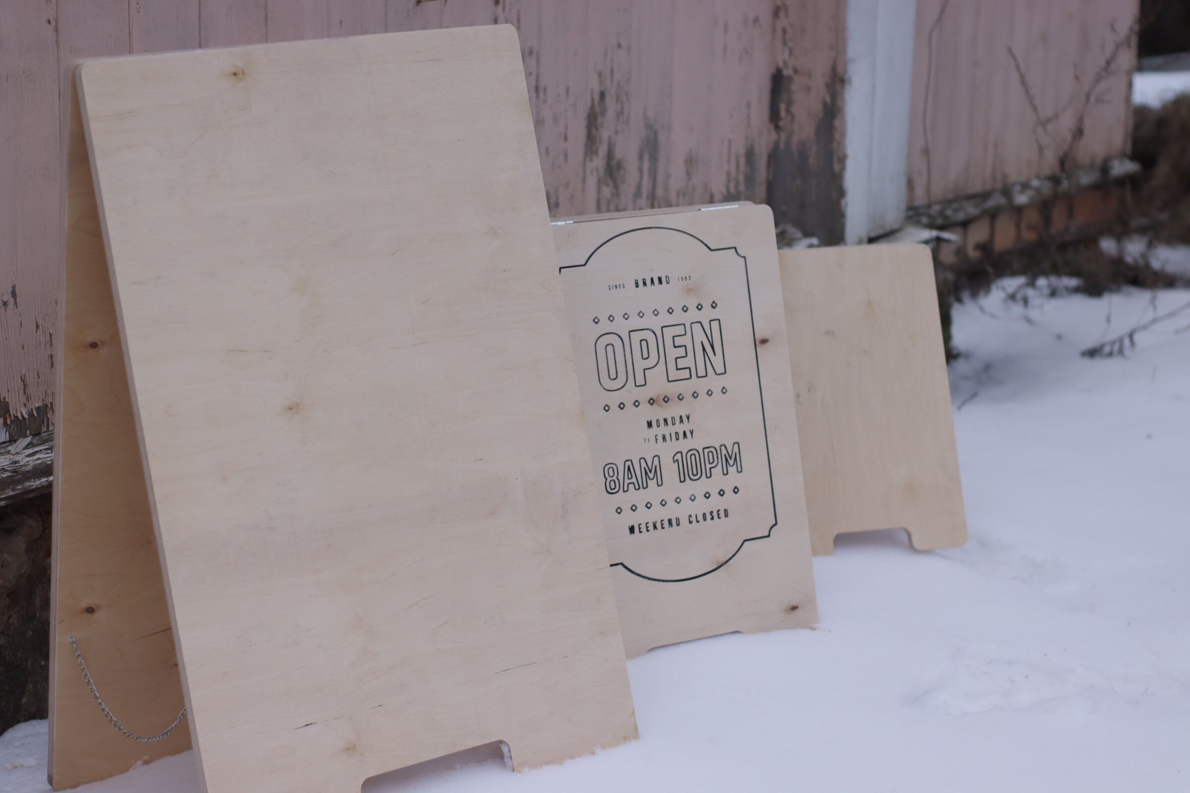 Sidewalk Sign, DIY A-frame Sign, Business Sign, Sandwich Sign ...