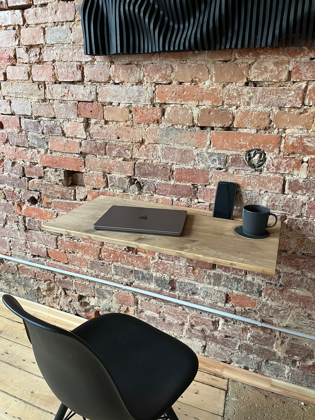 Compact Murphy Desk With Phone Holder and Cup Coaster - Ideal Computer ...