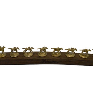 Personalized Blanton's Bourbon Cork Stopper Display Center Oak Barrel ...