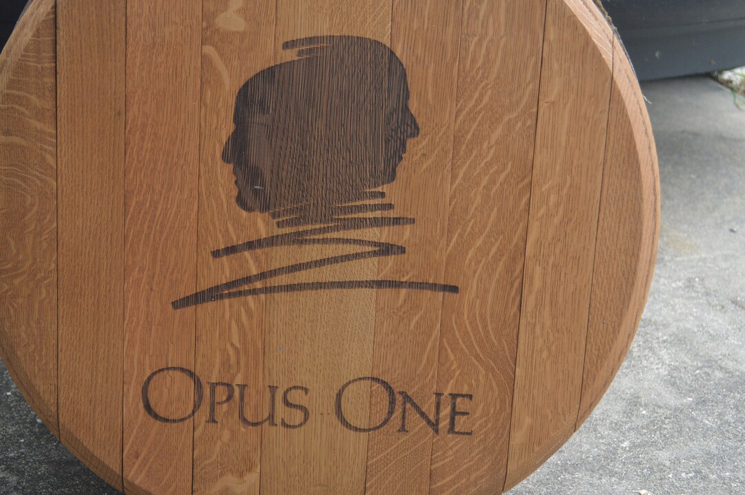 Opus One Logo Napa Valley Vineyard Wine Barrel Head/lid - Etsy