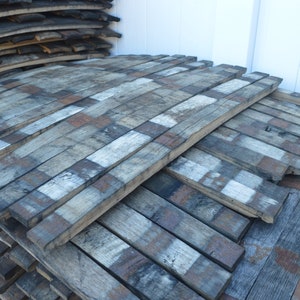 5 Pack of Oak Whiskey Barrel Staves for Arts & Crafts - Etsy