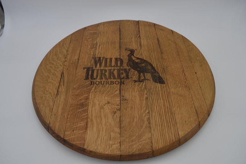 Wild Turkey Kentucky Bourbon Whiskey Barrel Lid/head - Etsy