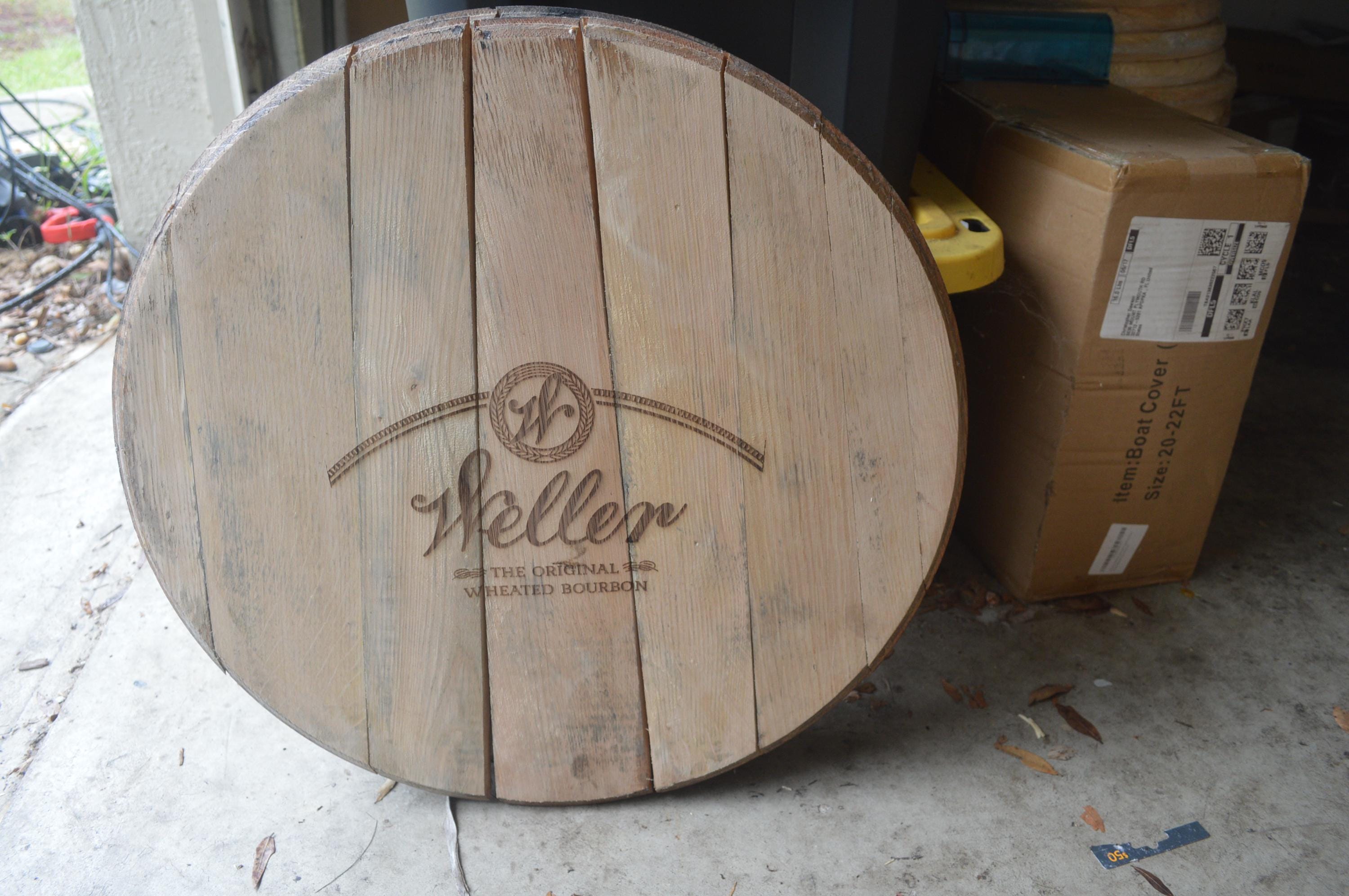 Weller Kentucky Bourbon Whiskey Barrel Head/lid - Etsy