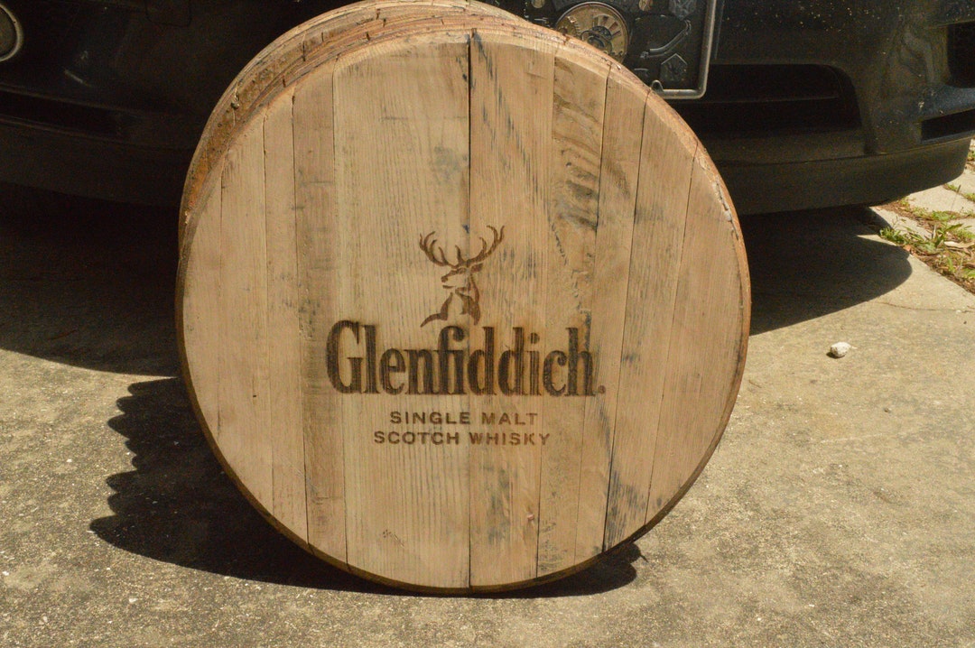 Glenfiddich Scotch Whisky Barrel Head/lid - Etsy