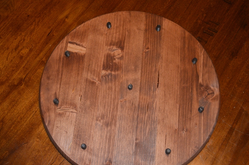 Handmade Round American Pine 9 Beer Tap Handle Display - Etsy