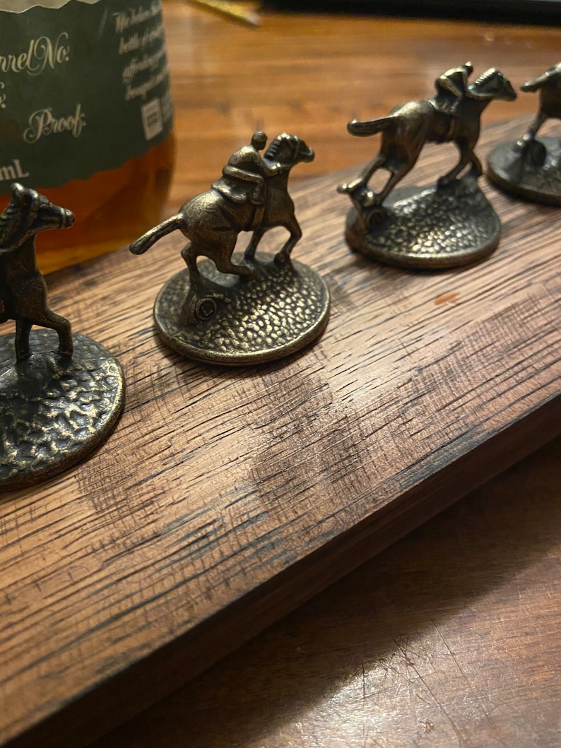 Blantons Bourbon Cork Display Wide Oak Center Stave Etsy