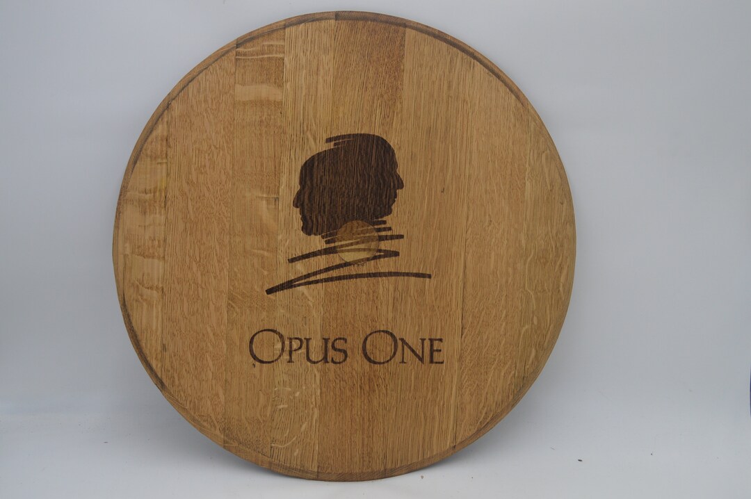 Opus One Logo Napa Valley Vineyard Wine Barrel Head/lid - Etsy