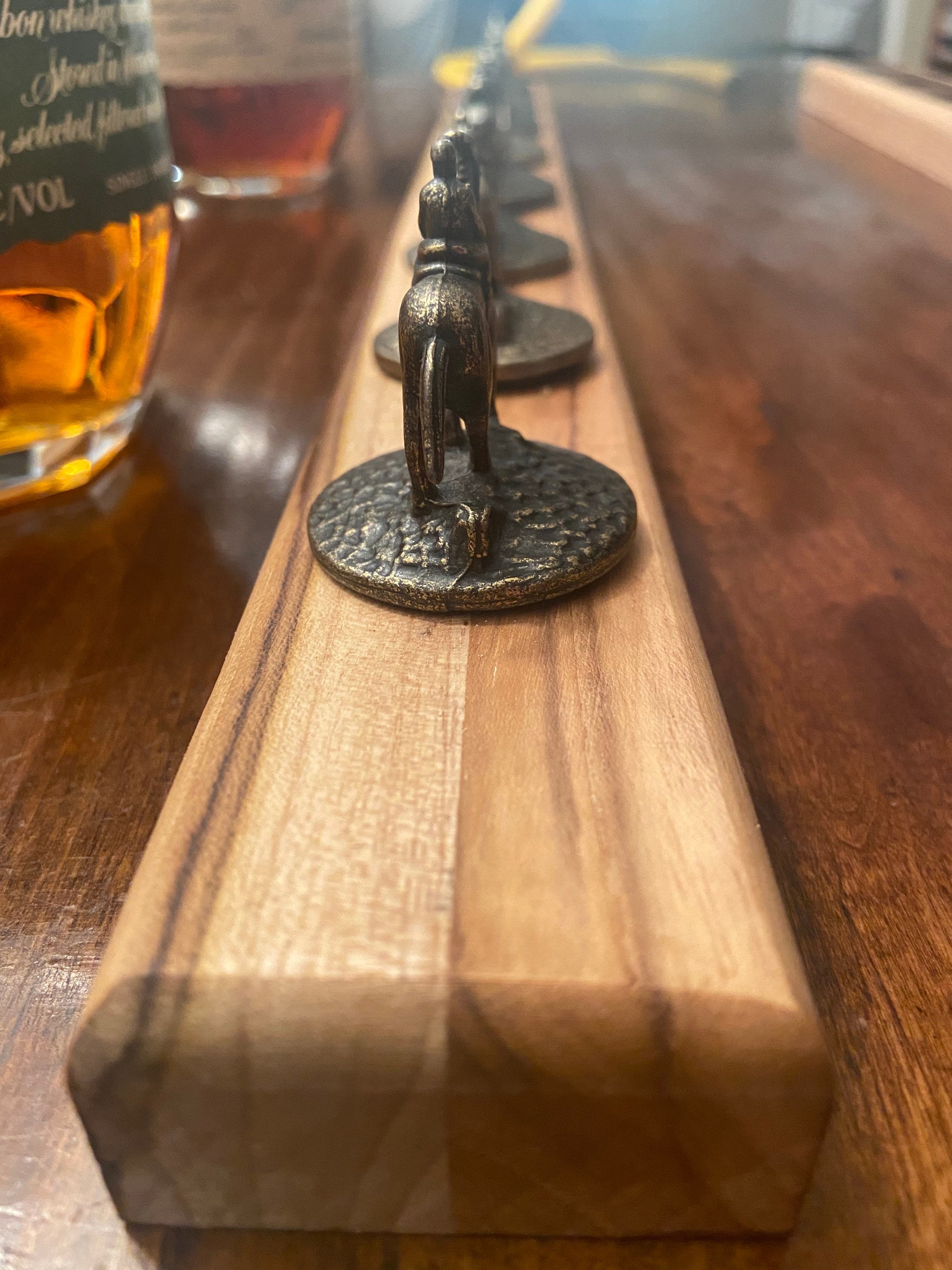 Blanton’s Bourbon Cork Display Made From Beautiful Teak Wood, Blantons ...