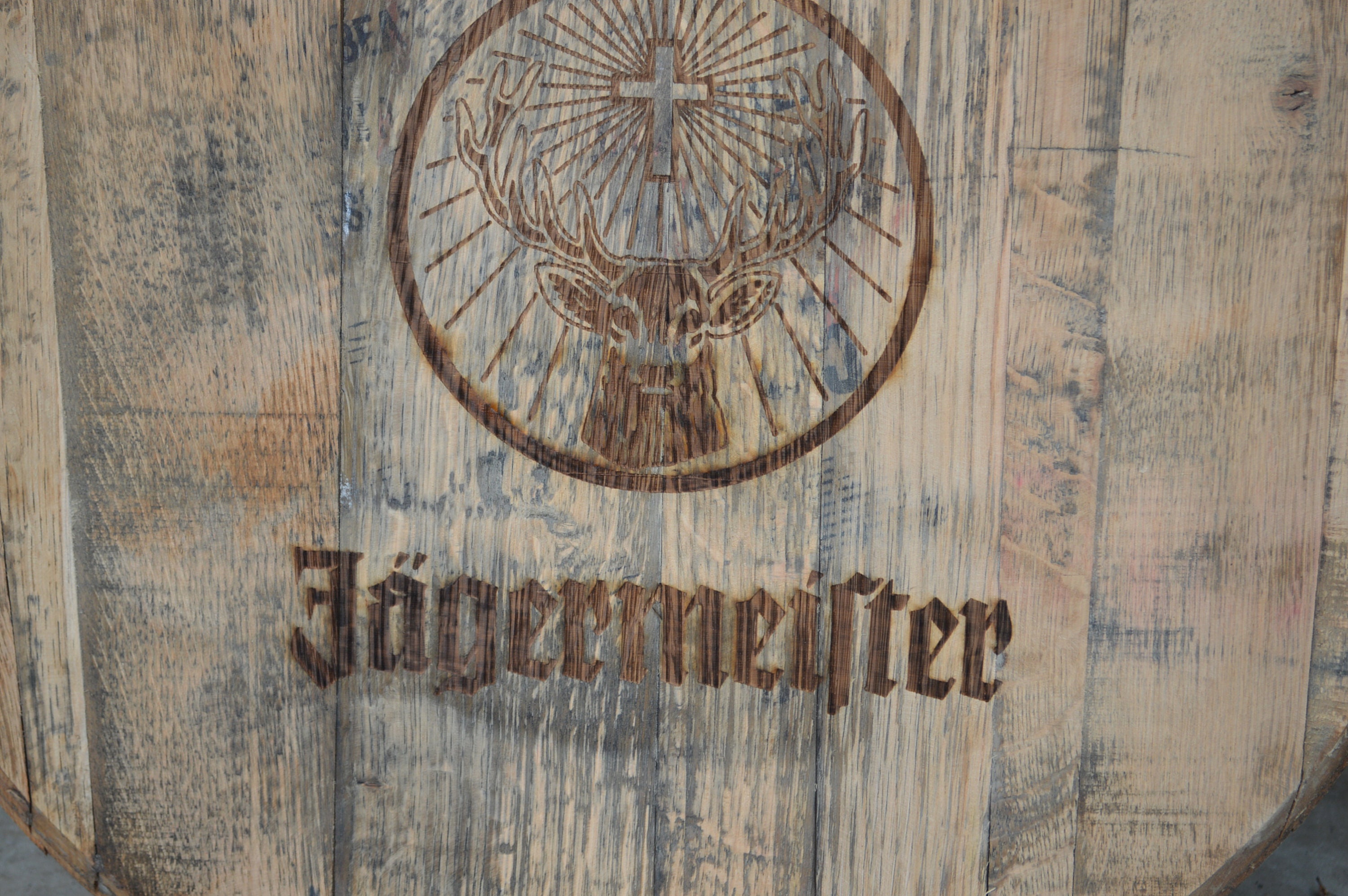 Jagermeister Whiskey Barrel Head/lid - Etsy