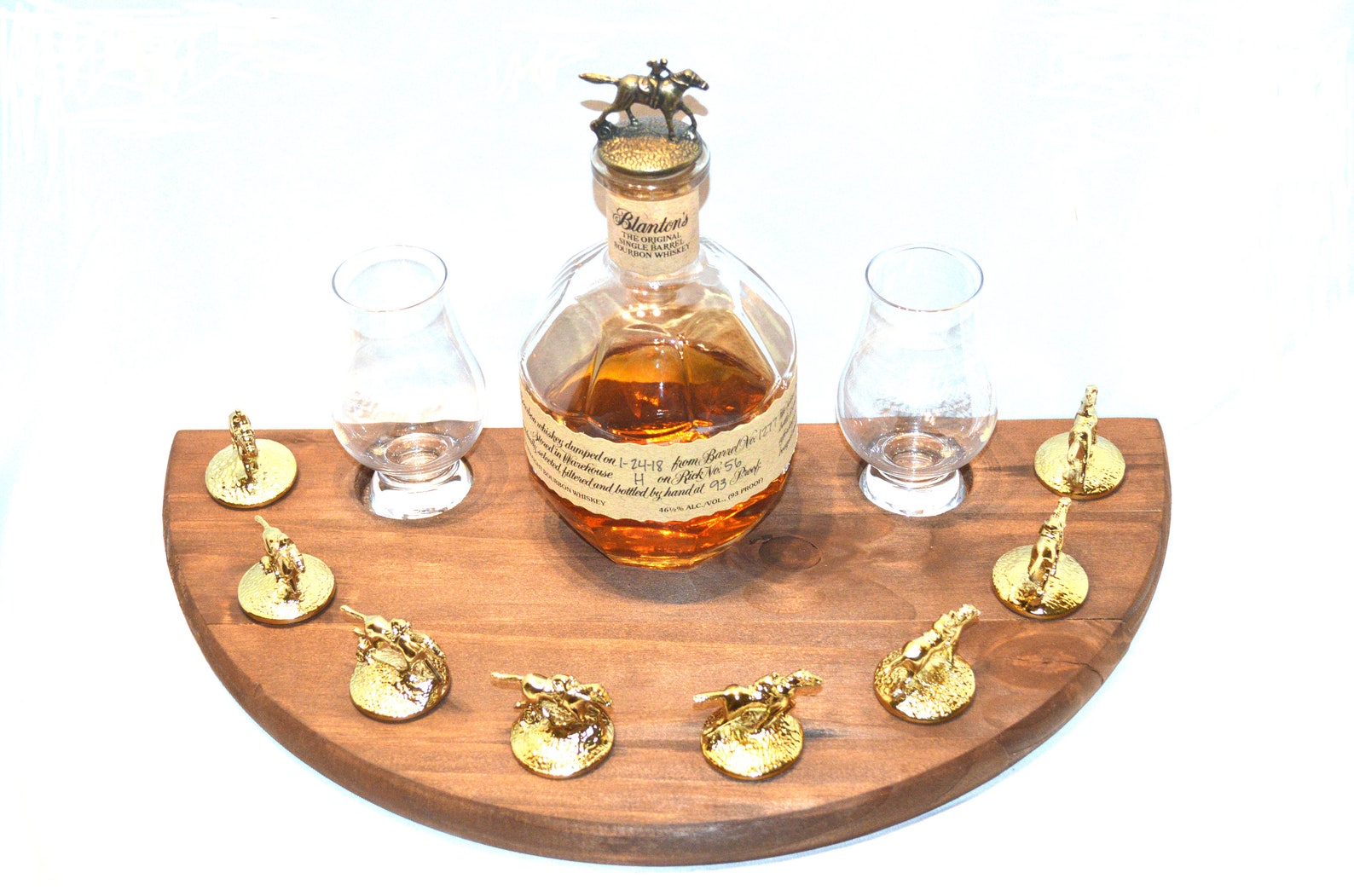 Lighted Blantons Bourbon Horse Cork Stopper Display Choice - Etsy