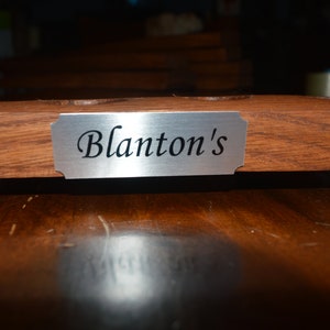 Personalized Blanton's Bourbon Oak Barrel Stave Cork Display , Blantons ...