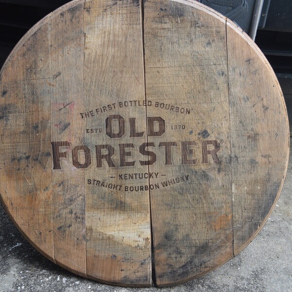 Whiskey Barrel Head - Etsy