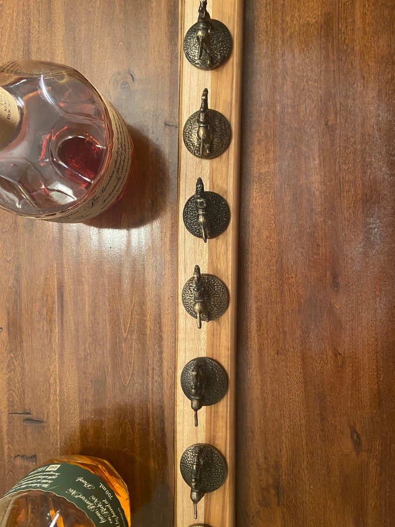 Blanton’s Bourbon Cork Display Made From Beautiful Teak Wood, Blantons ...