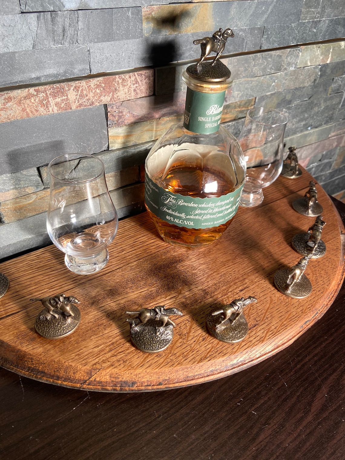 Blantons Bourbon Barrel Lid Cork Display Blantons Whiskey | Etsy