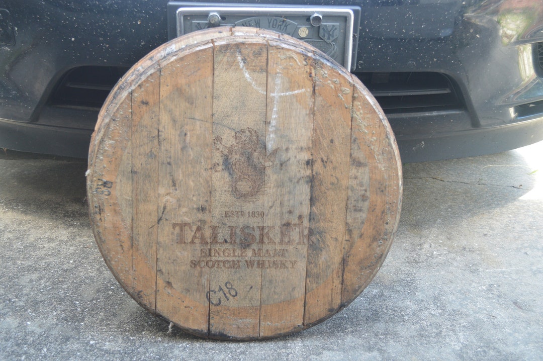 Talisker Scotch Logo Whisky Barrel Head/lid - Etsy