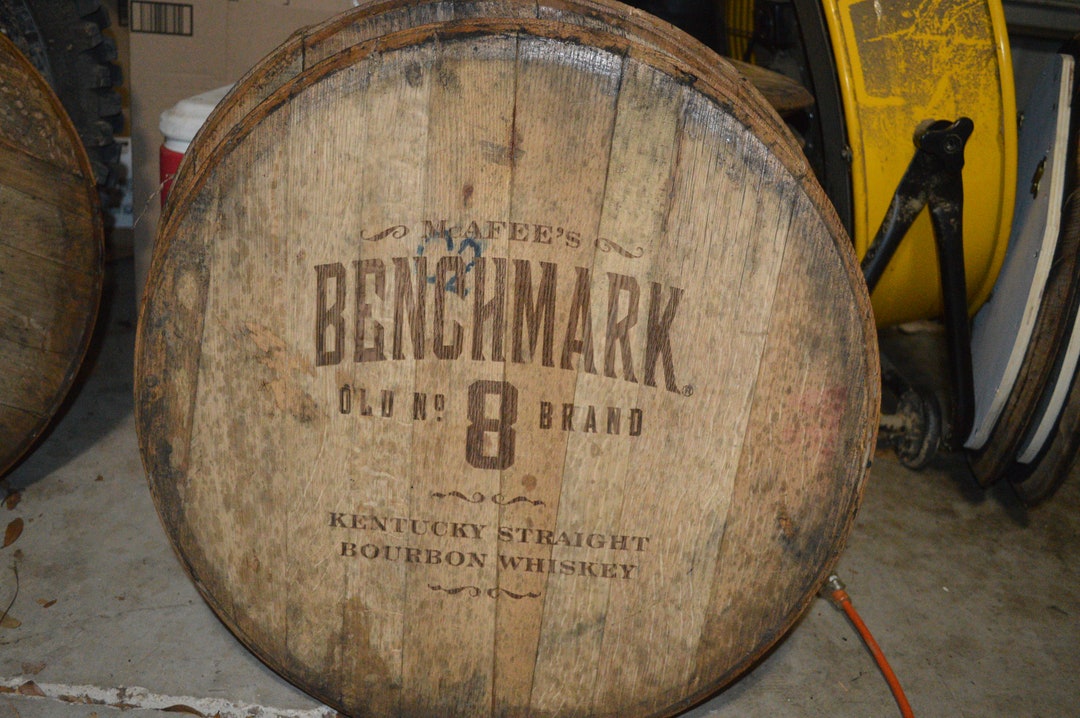 Benchmark Old No. 8 Bourbon Whiskey Barrel Head/lid - Etsy