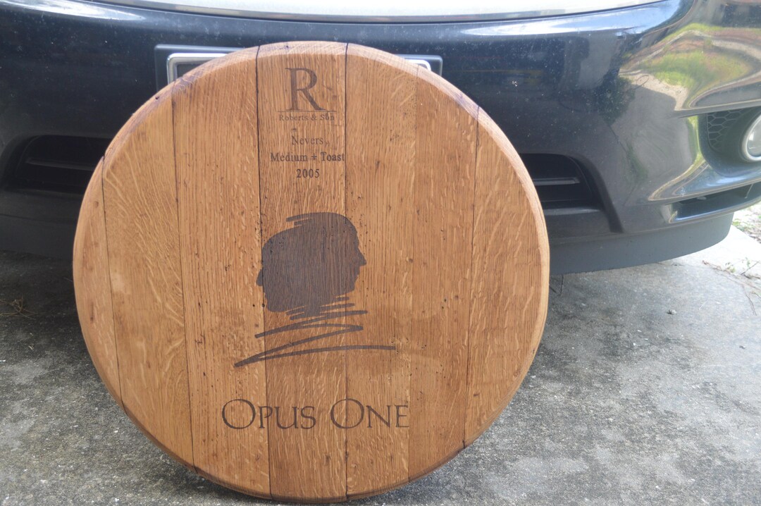 2005 Opus One Logo Napa Valley Vineyard Wine Barrel Head/lid - Etsy