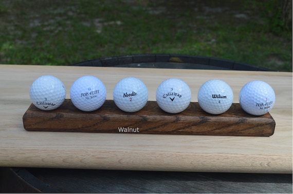 Personalized Laser Engraved Golf Ball Display Rack Floating - Etsy
