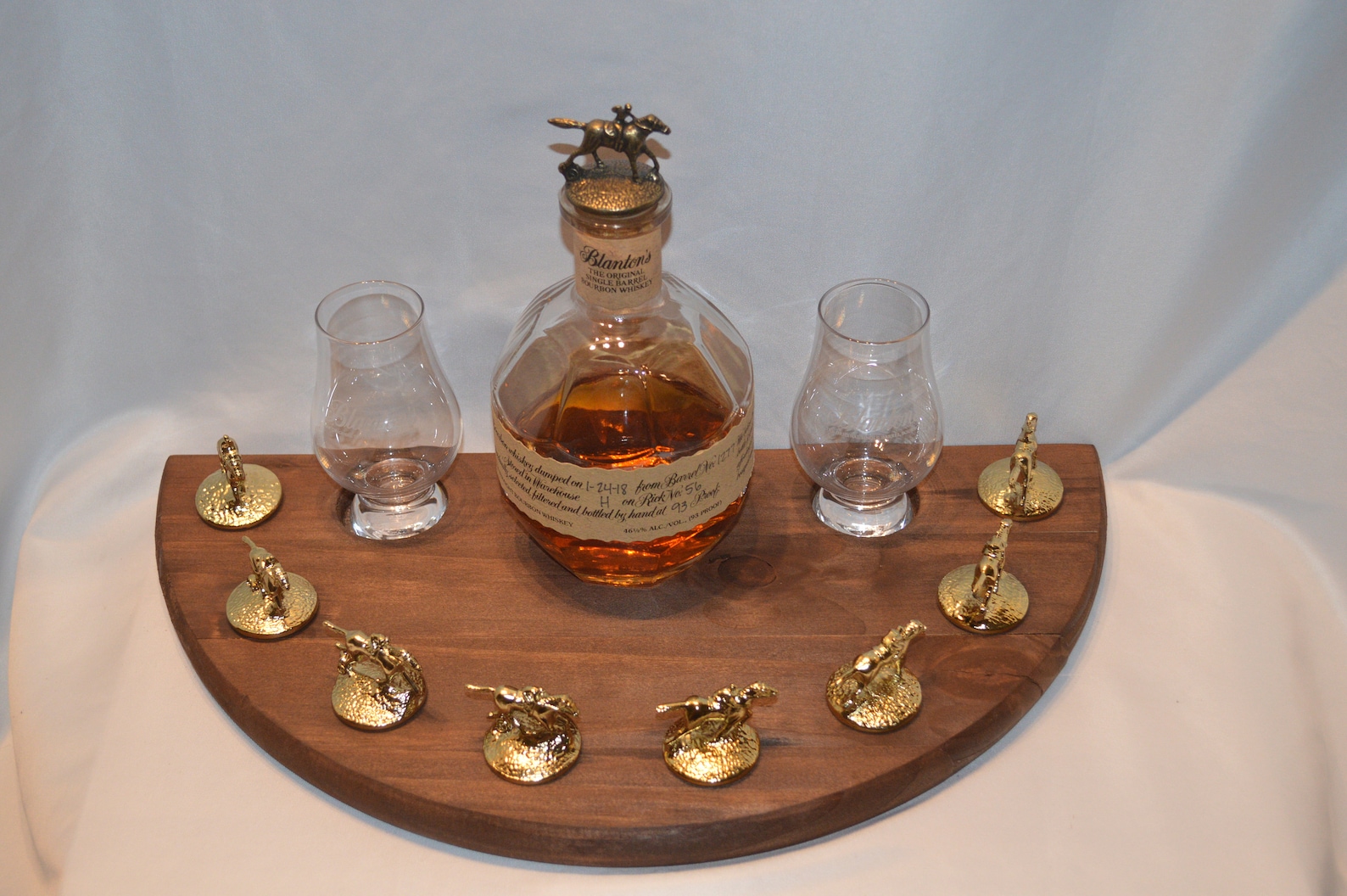 Lighted Blantons Bourbon Horse Cork Stopper Display Choice - Etsy