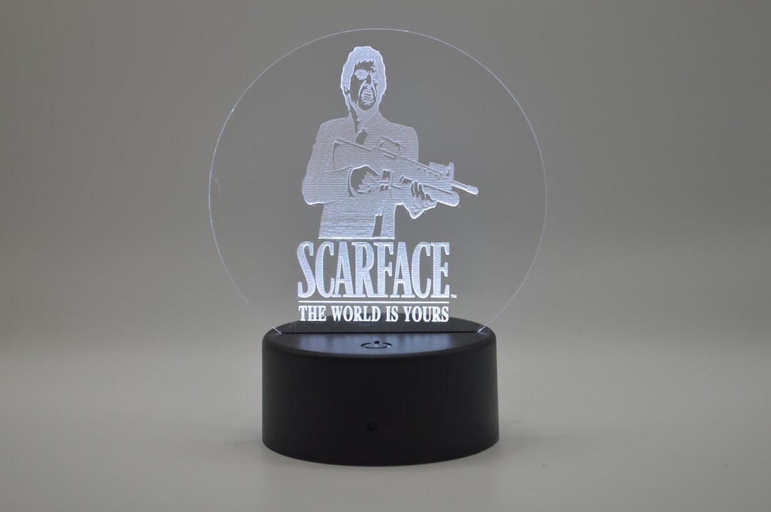 Scarface Bar LED Light Sign, USB or Battery Powered, Multiple Colors - Etsy