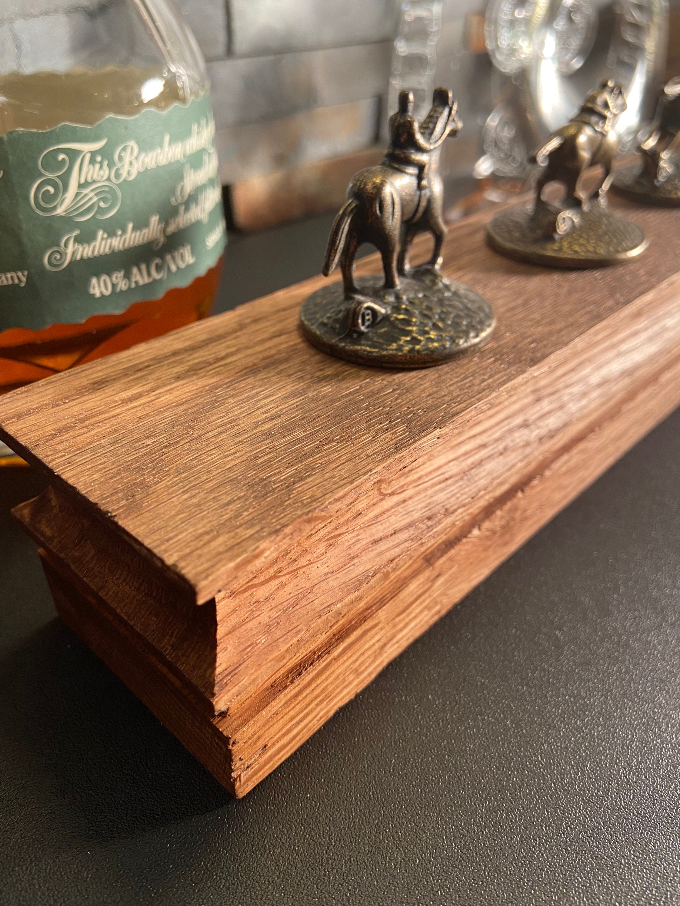 Blanton's Bourbon Cork Display Solid Oak Blantons | Etsy