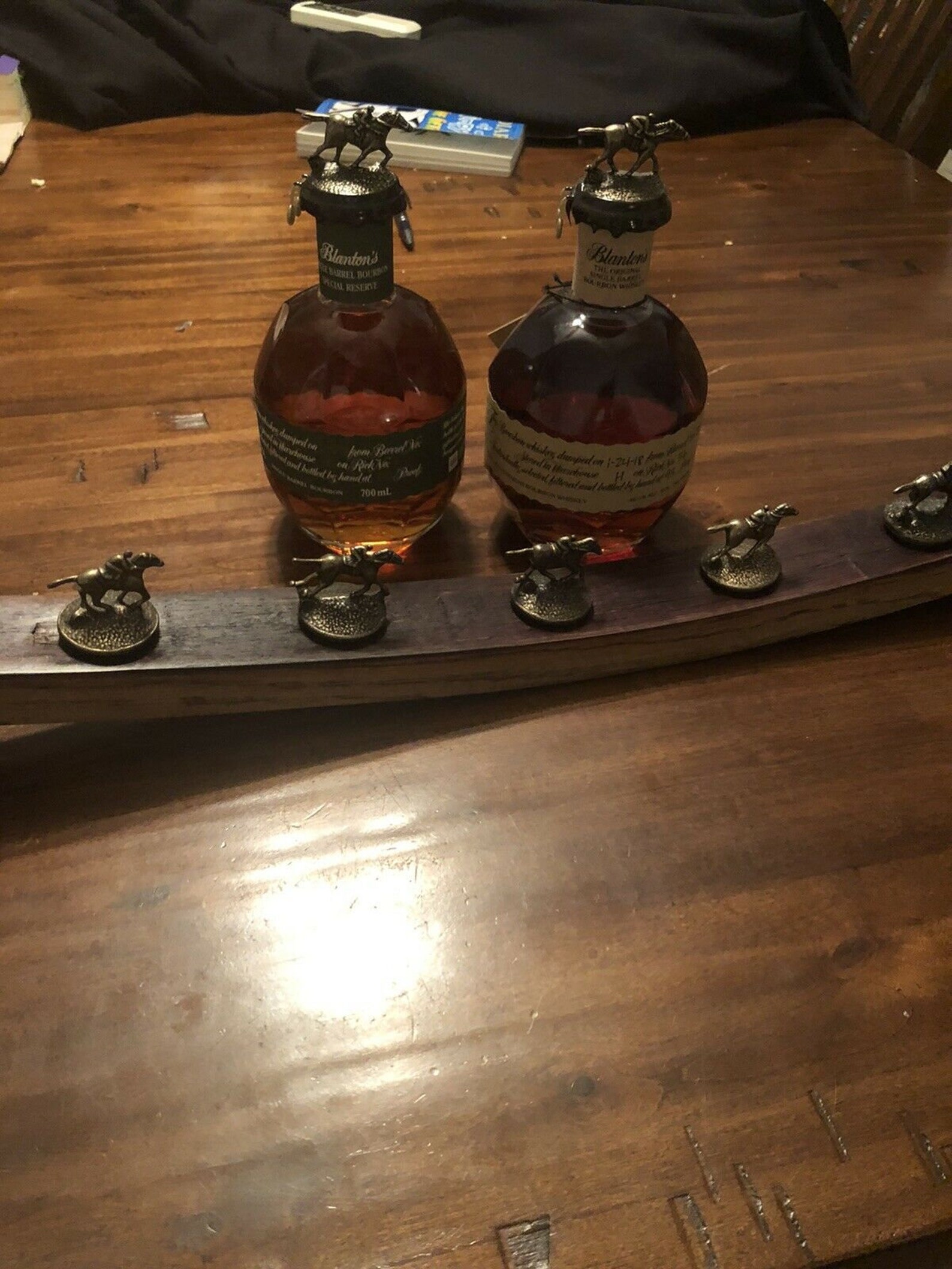 Personalized Blanton's Bourbon Oak Barrel Stave Cork - Etsy