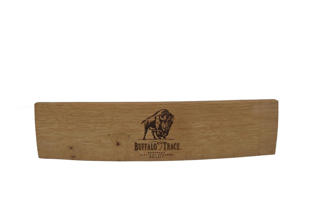 Buffalo Trace Bourbon Whiskey Barrel Sign Made From a Genuine Whiskey ...