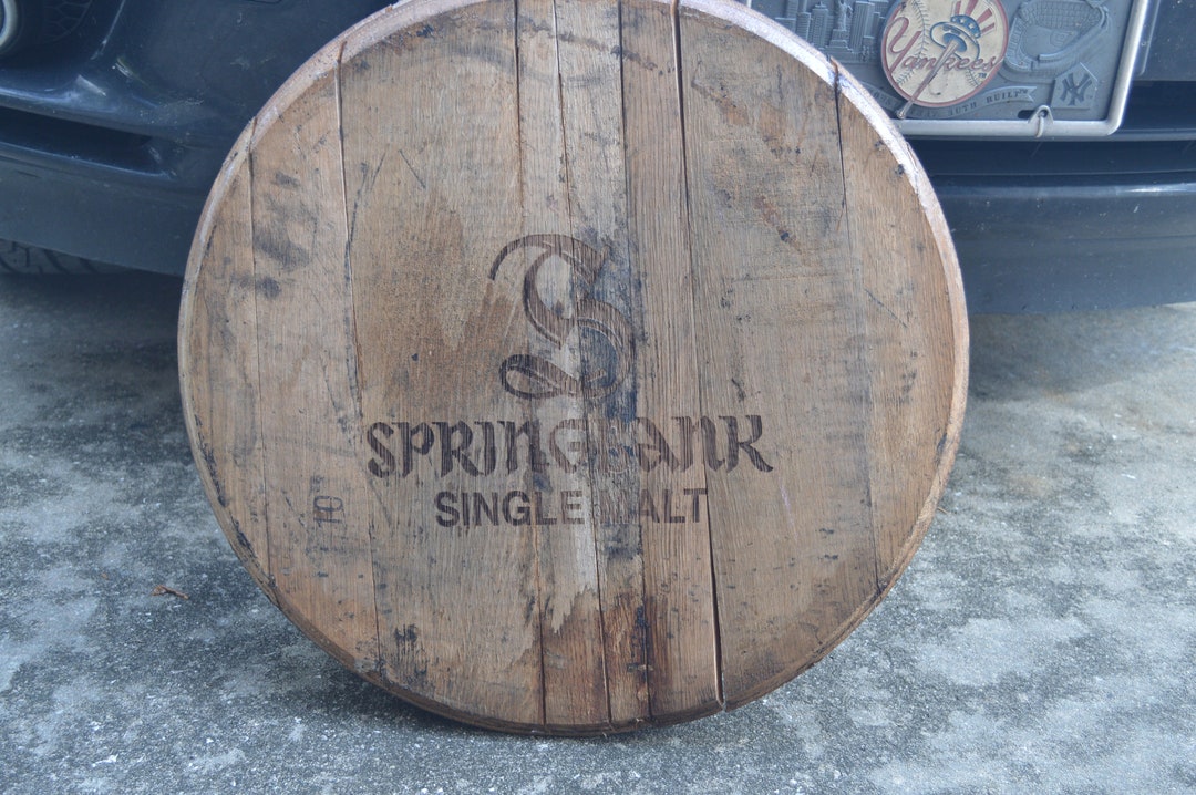 Springbank Scotch Whisky Barrel Head/lid - Etsy