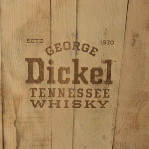 George Dickel Tennessee Whiskey Barrel Head/lid - Etsy