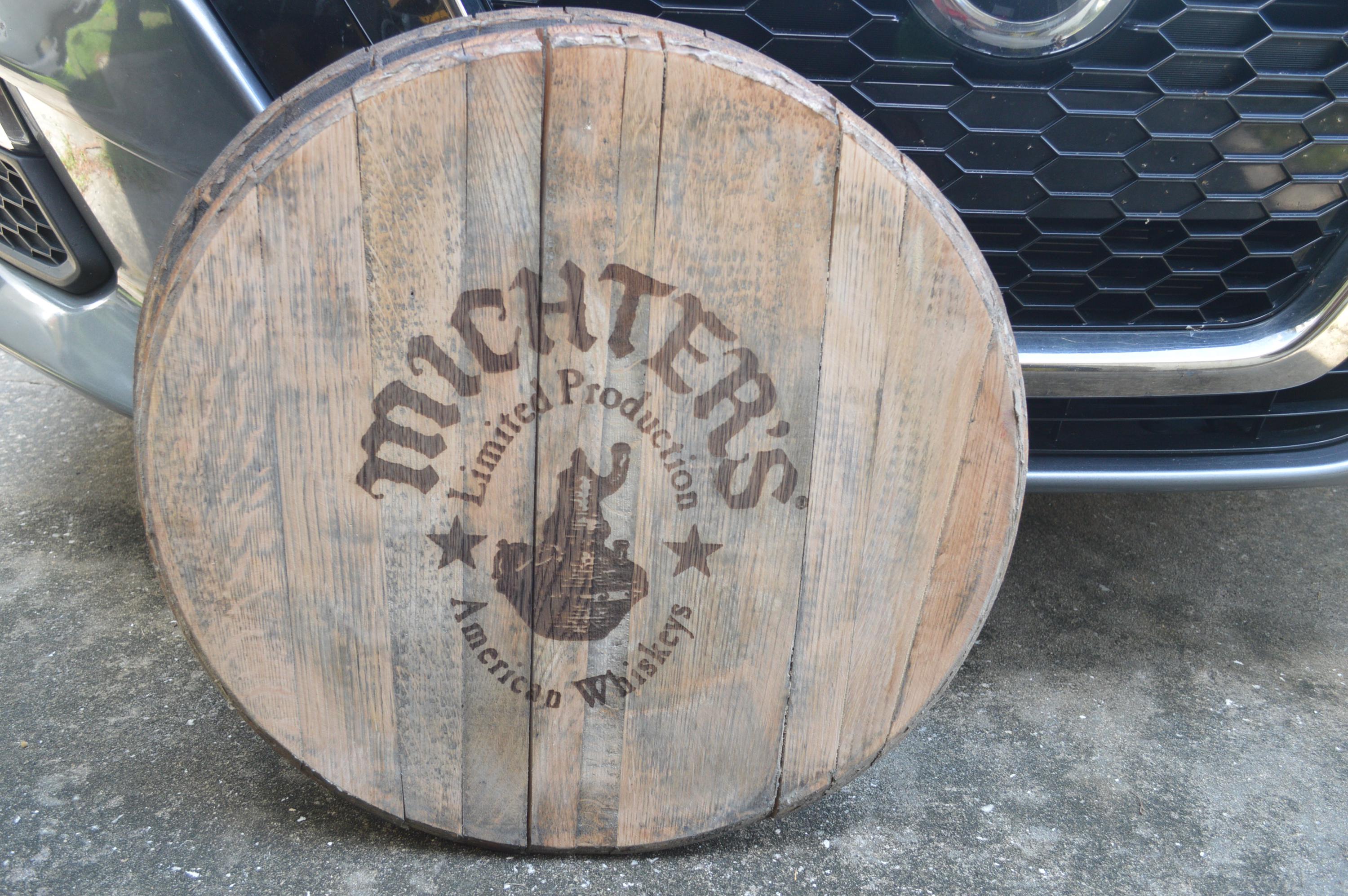 Michter's Bourbon Whiskey Barrel Head/lid - Etsy