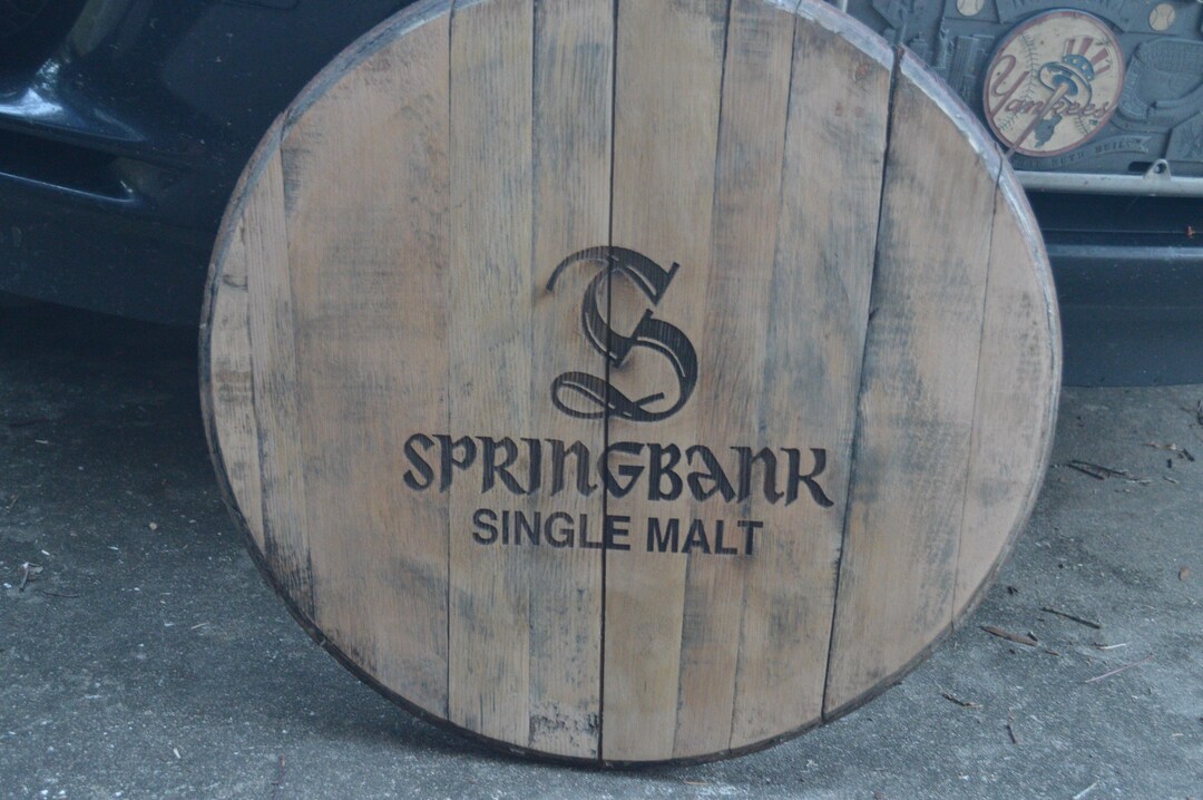 Springbank Scotch Whisky Barrel Head/lid - Etsy