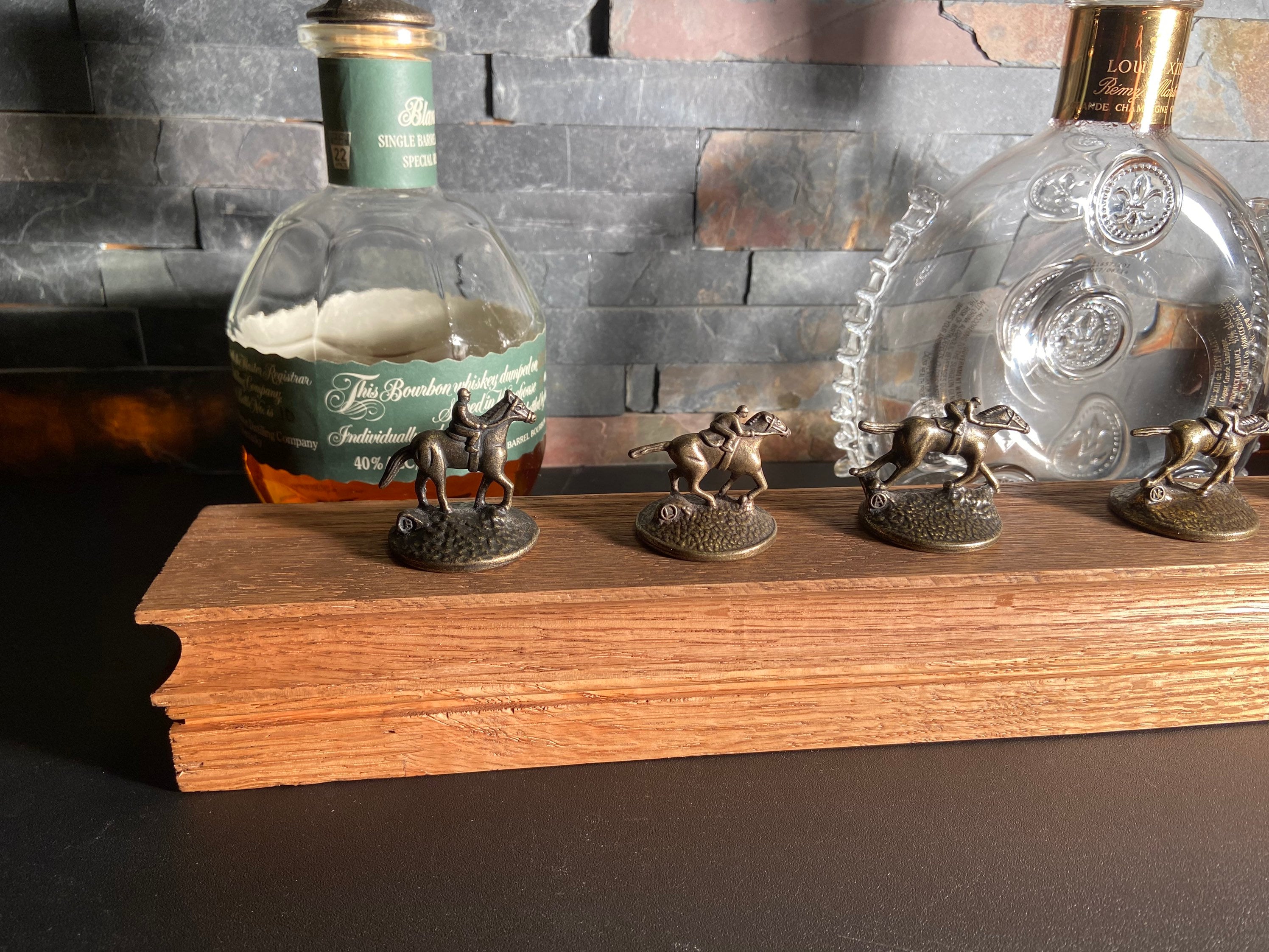 Blanton's Bourbon Cork Display Solid Oak Blantons - Etsy