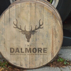 Dalmore Scotch Whisky Barrel Head/lid - Etsy