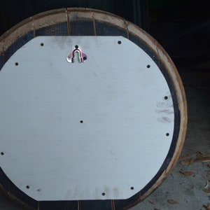 Maker's Mark Bourbon Whiskey Barrel Head/lid - Etsy