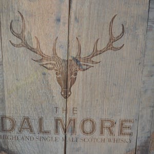 Dalmore Scotch Whisky Barrel Head/lid - Etsy