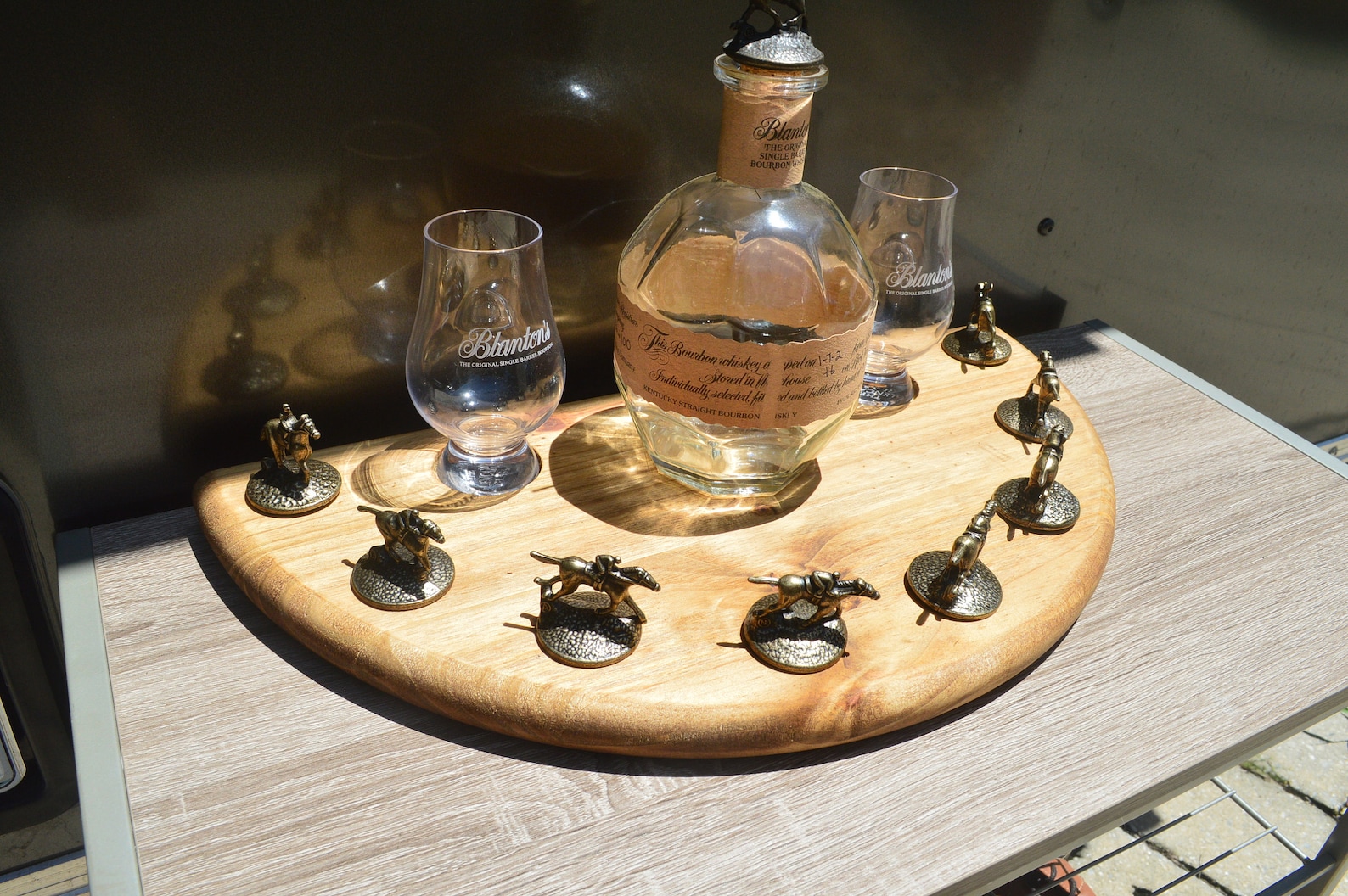 Lighted Blantons Bourbon Horse Cork Stopper Display Choice - Etsy