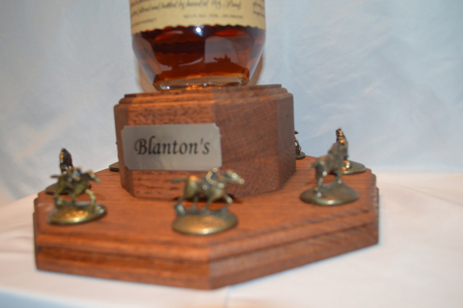 Illuminated Blanton's Bourbon Cork Stopper Display Octagon | Etsy