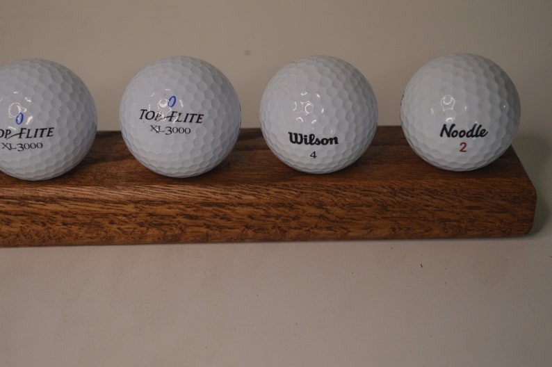Personalized Laser Engraved Golf Ball Display Rack Floating - Etsy