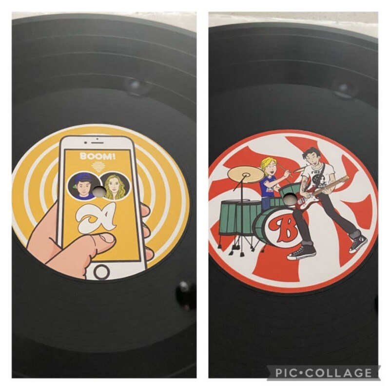 Vinyl Record Labels - Etsy