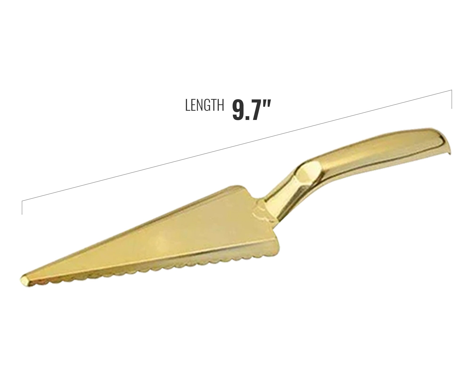 Fancy Disposable Plastic Cake Cutter/lifter Clear Shiny - Etsy UK