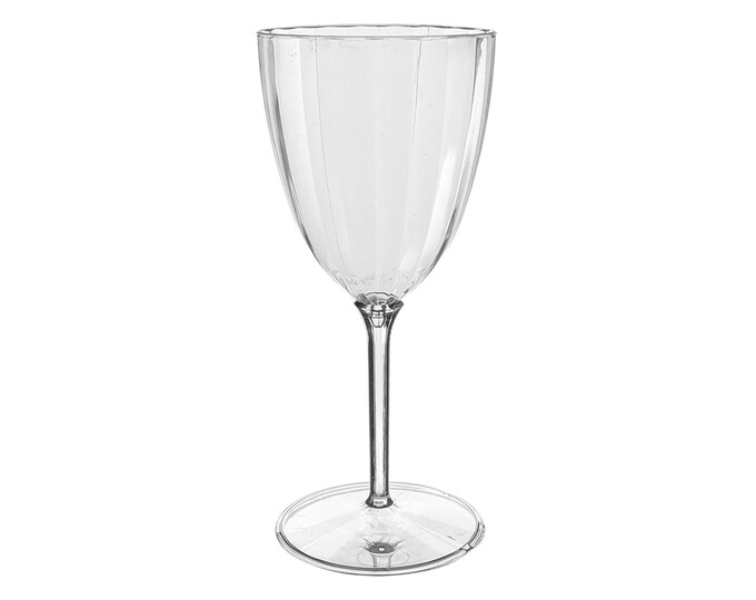 Crystal Clear Round Party Cups Disposable Plastic Cups Fancy - Etsy