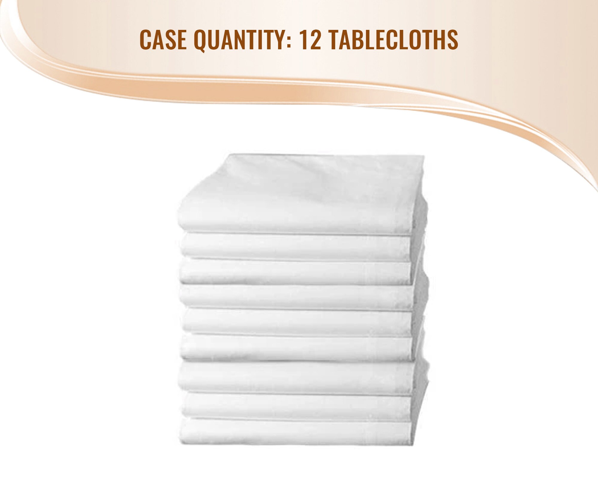 50 X 108 White Rectangular Linen-like Tablecloths - Etsy