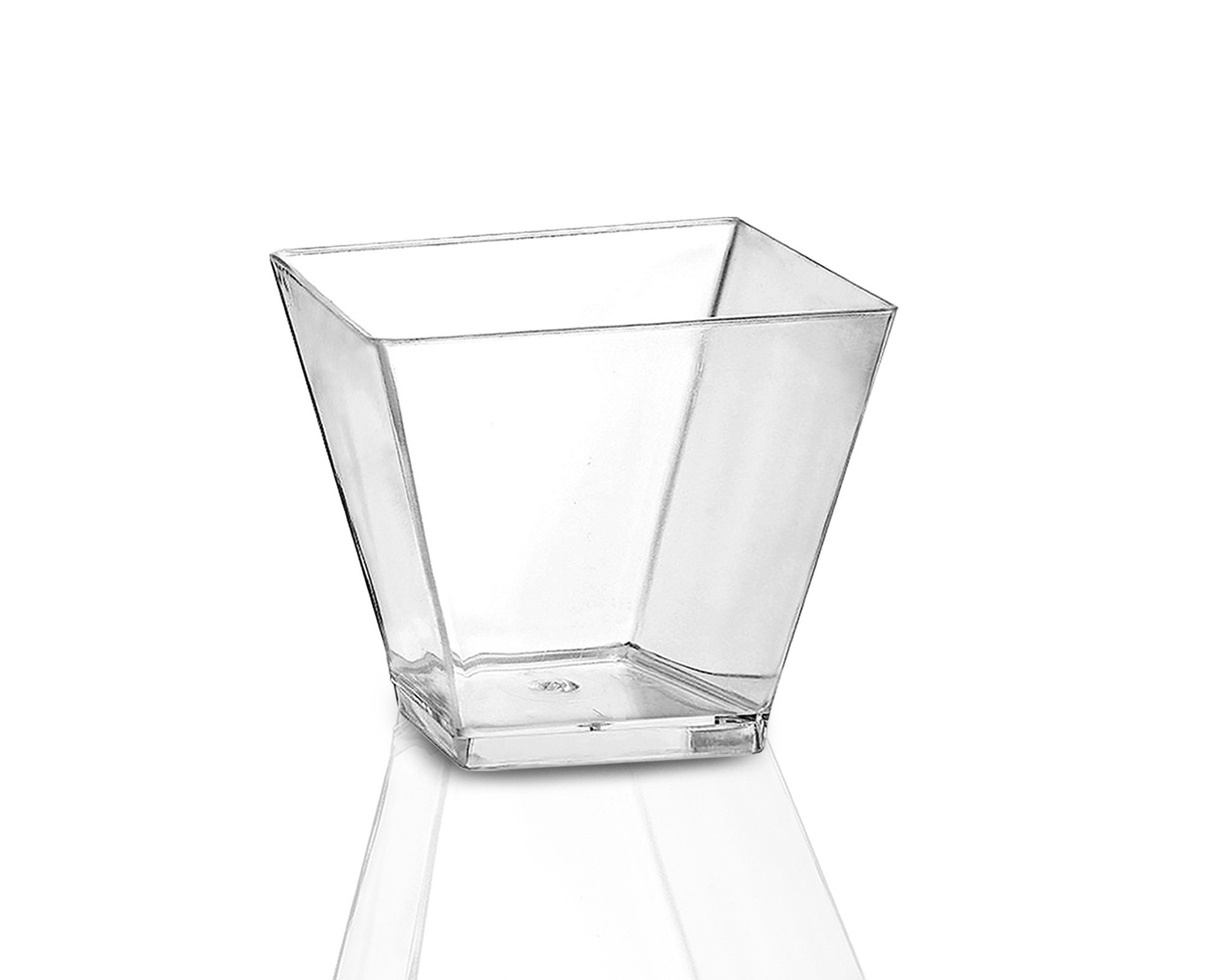 2oz Disposable Clear Plastic Square Mini Sample Dessert Cube - Etsy