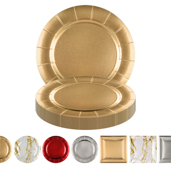 Gold Charger Plates - Etsy