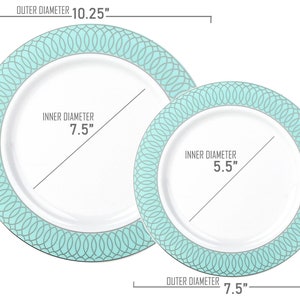 Deluxe Dinner Plates or Salad Plates Vibrant Colors Spiral - Etsy