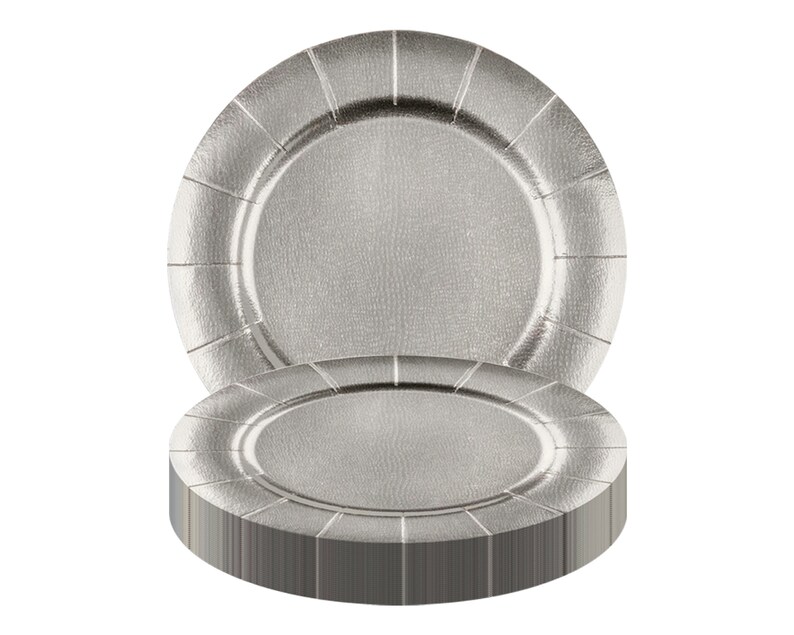 Elegant Disposable Round Paper Charger Plates 13 Fancy - Etsy