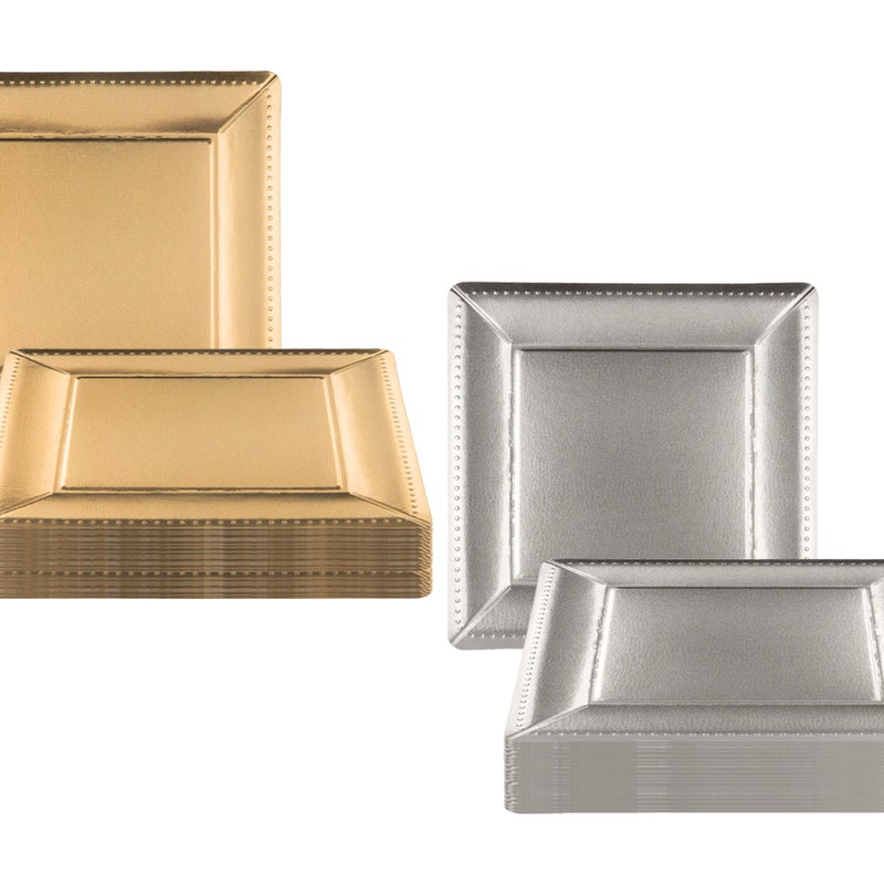 Square Paper Plates - Etsy