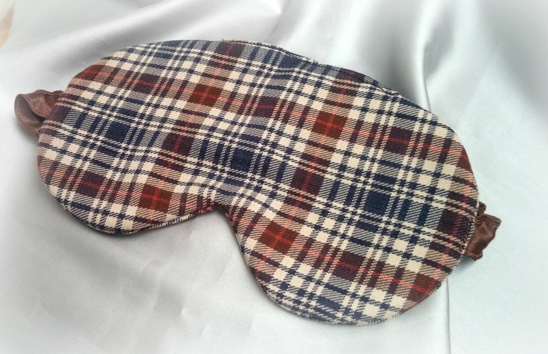 Classic Sleep Mask for Elegant Men Cute Brown Eye Mask Mens - Etsy